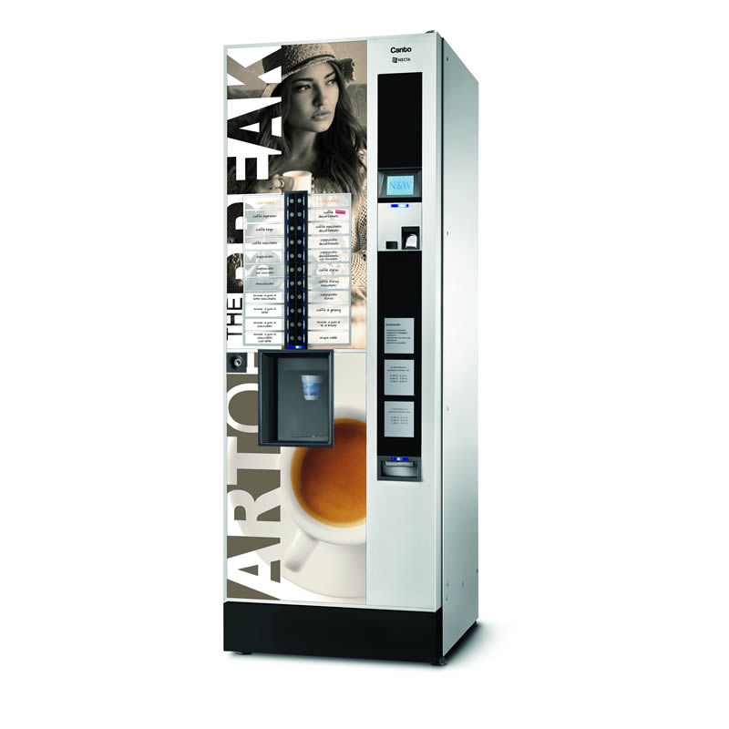 Gserv s.r.l. | » Distributore Necta Canto Plus/Top Espresso